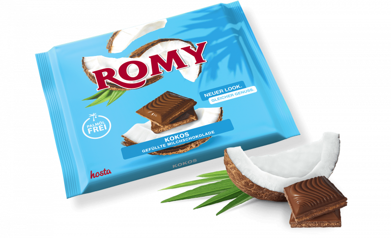 ROMY: Süße Schokolade mit extra viel Kokos | Hosta